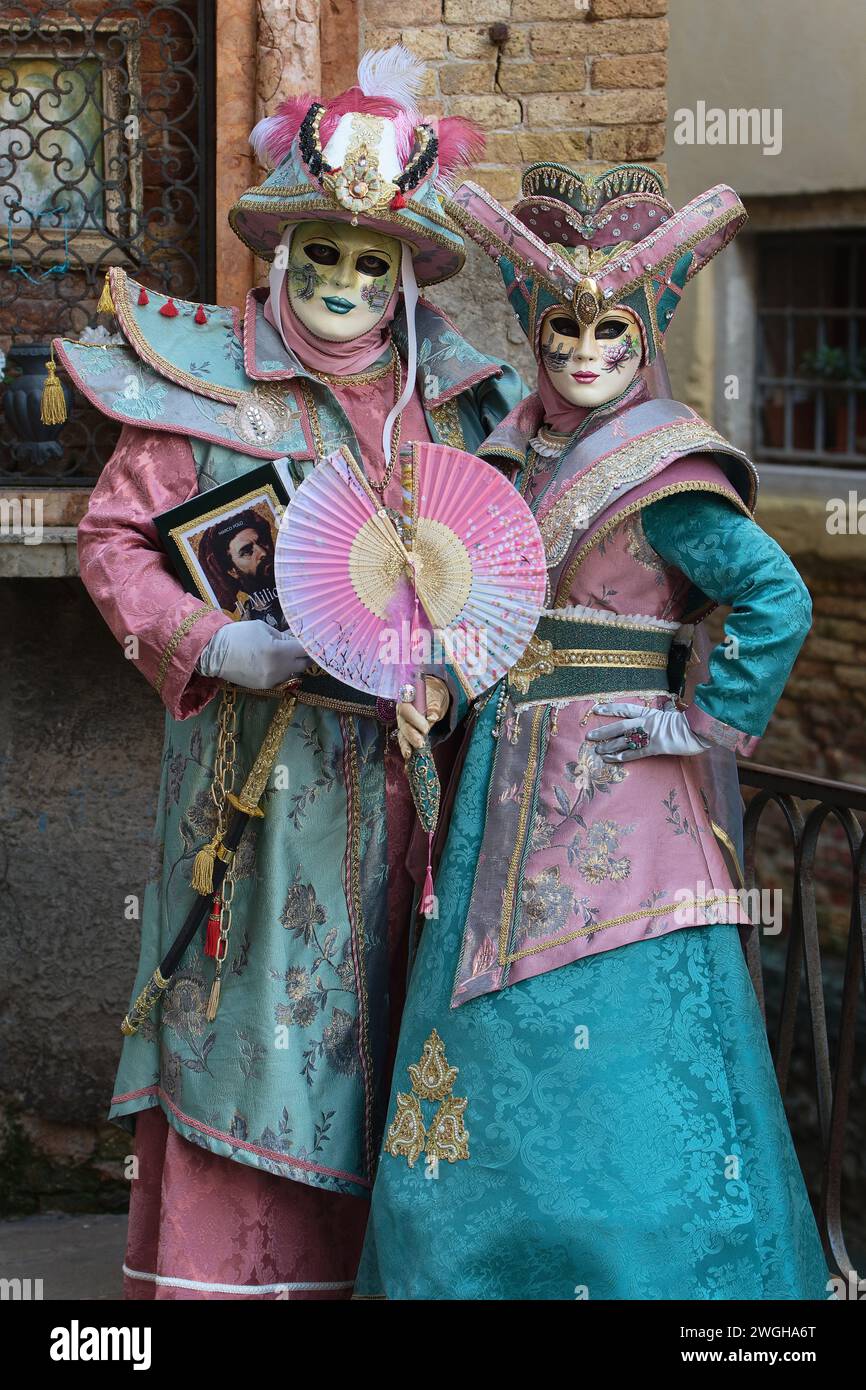 Venice carnival full of masks in Venice on February 4, 2024. (CTK Photo ...