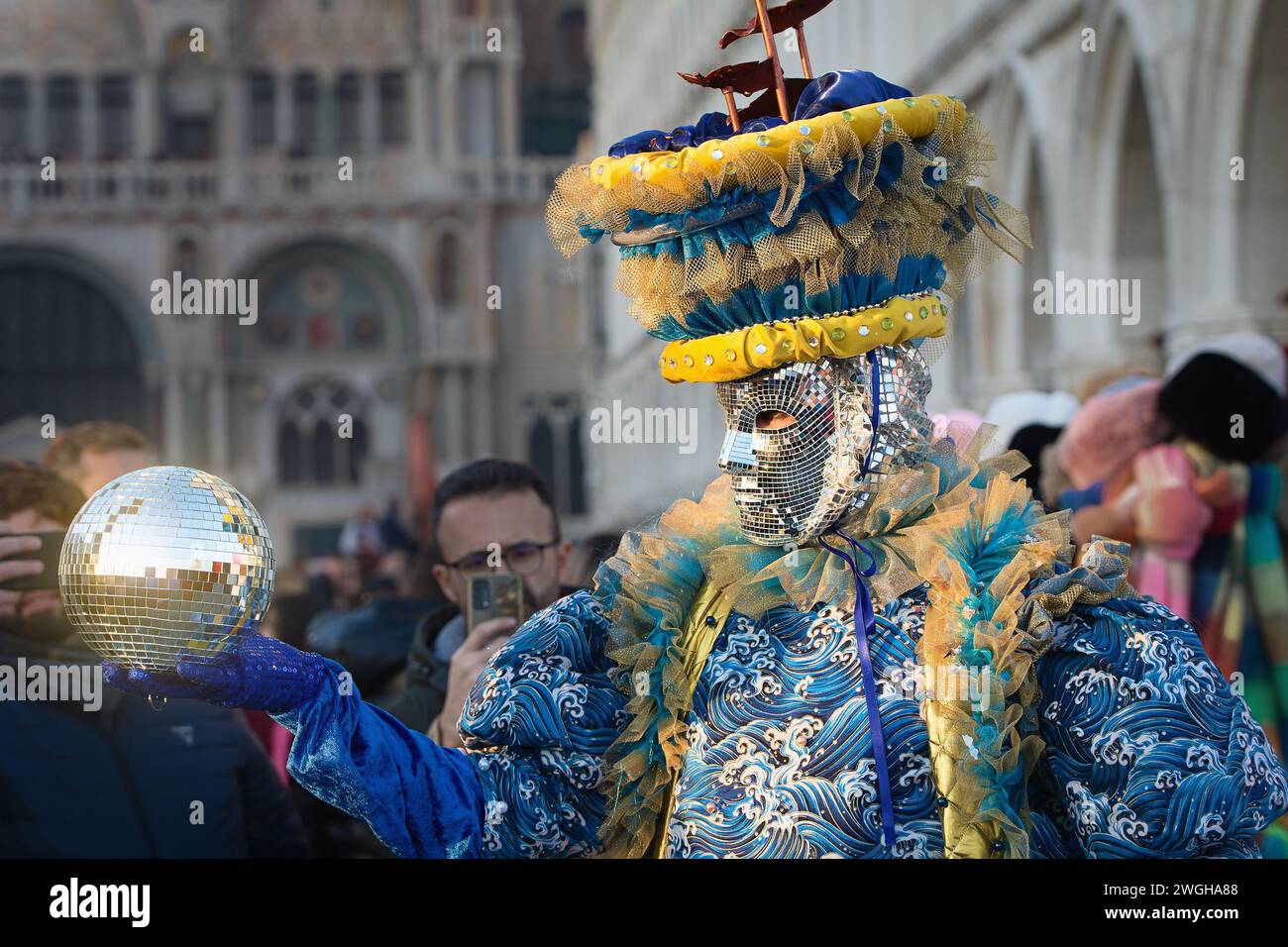 Venice carnival full of masks in Venice on February 4, 2024. (CTK Photo ...