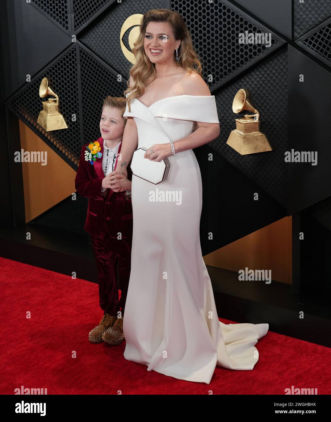 Los Angeles, USA. 04th Feb, 2024. (L-R) Remington Alexander and Kelly ...