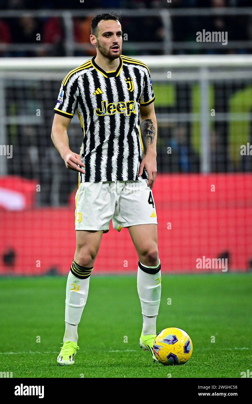 Juventus' Italian defender #4 Federico Gatti during the Italian Serie A ...