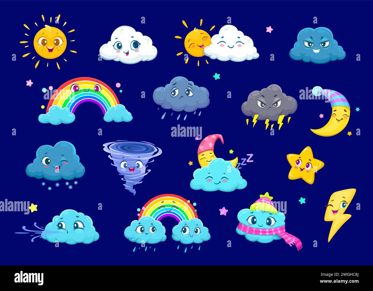 Angry atmosphere Stock Vector Images - Alamy