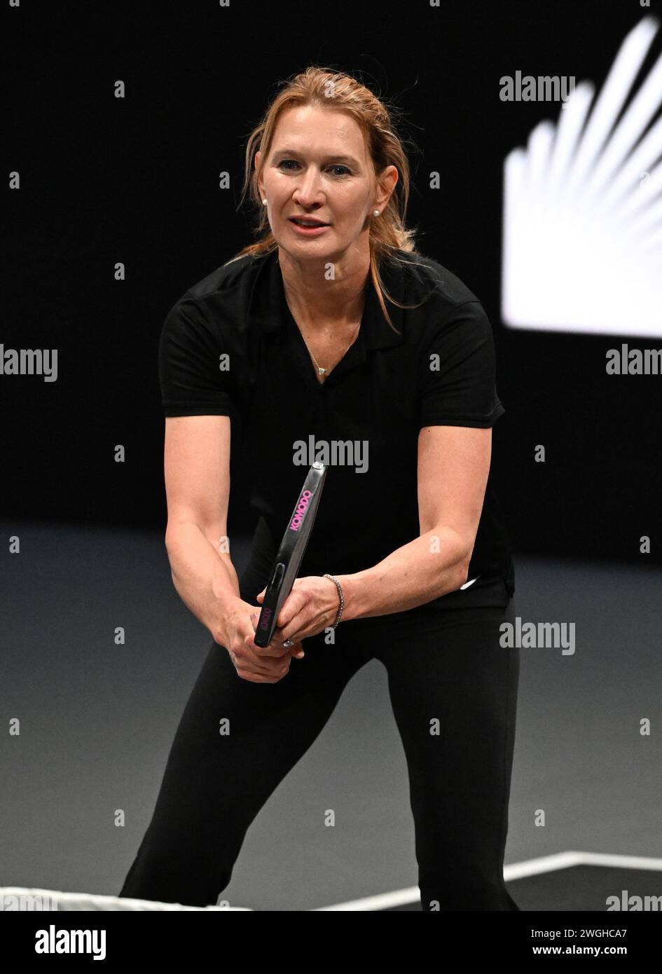 Hollywood FL, USA. 04th Feb, 2024. Steffi Graff plays during The ...