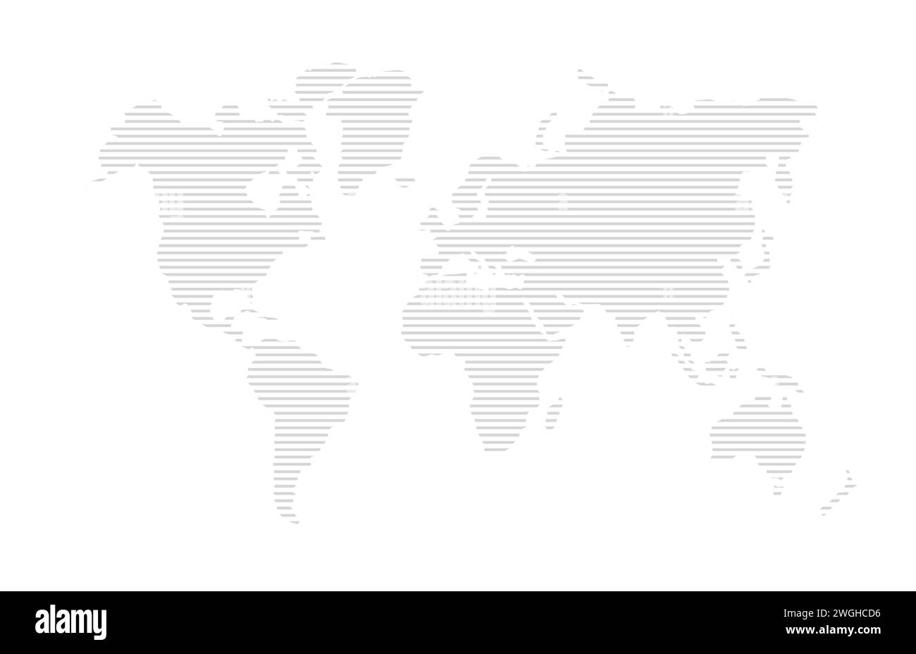 Map world. Worldmap global. Worldwide globe. Grey continents isolated ...