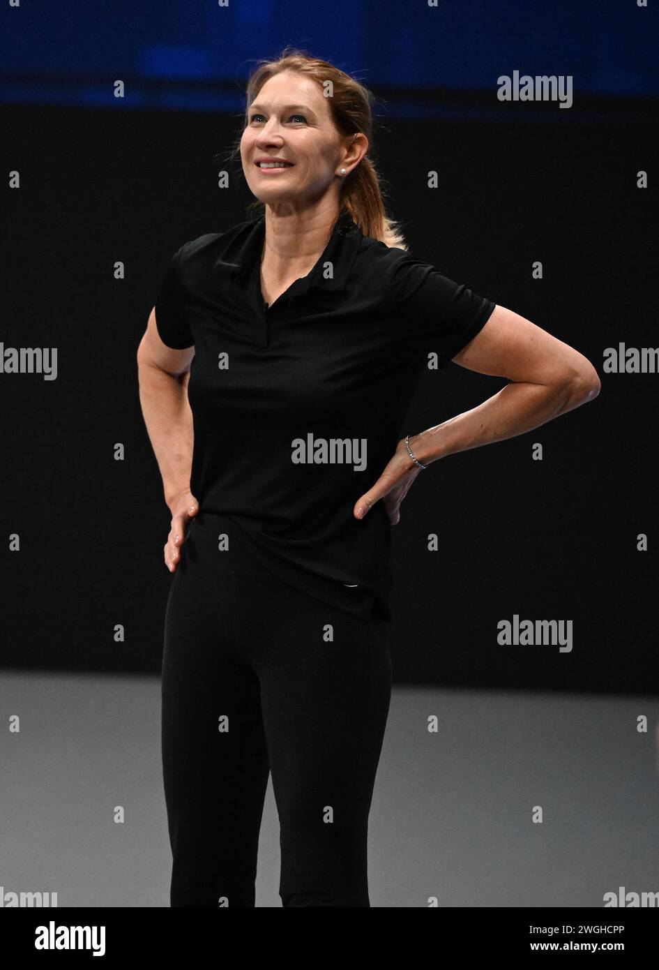 Hollywood FL, USA. 04th Feb, 2024. Steffi Graff plays during The ...