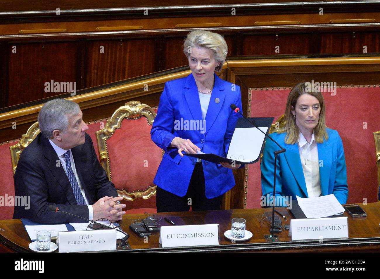 Italy, Rome, January 29, 2024 : Summit Italy Africa 'ItaliAfrica A ...