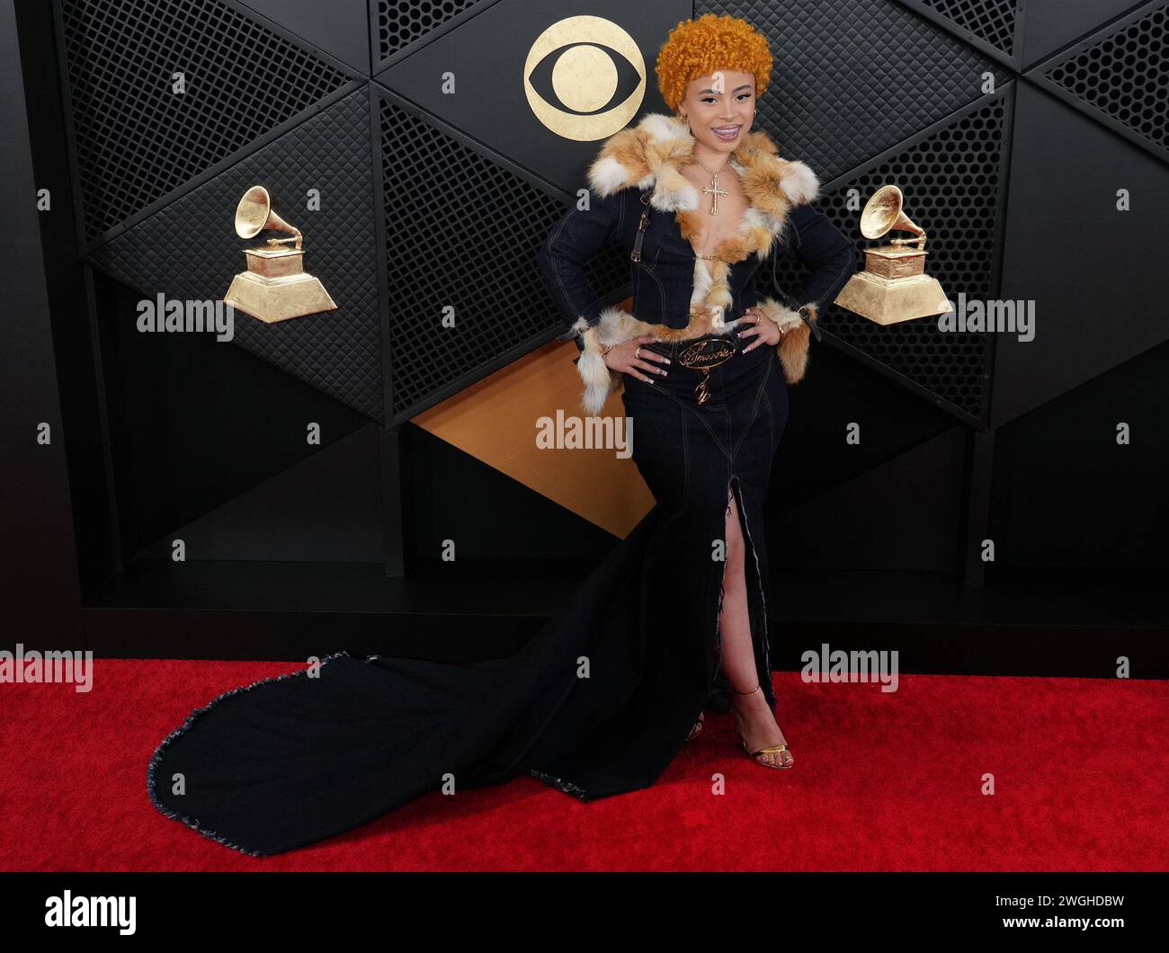 Los Angeles, USA. 04th Feb, 2024. Ice Spice arrives at the 66th Annual ...