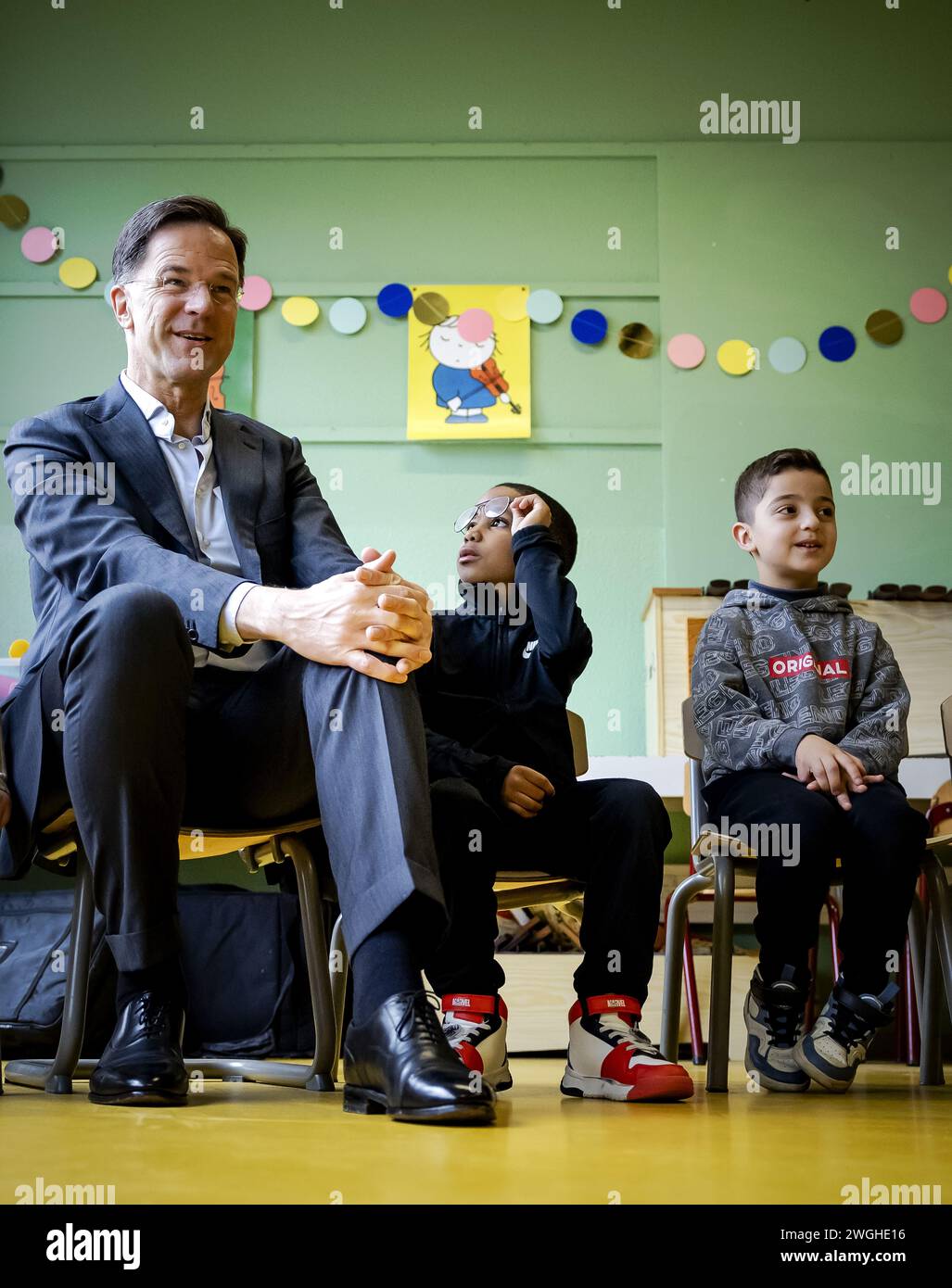 ROTTERDAM - Outgoing Prime Minister Mark Rutte during a working visit ...