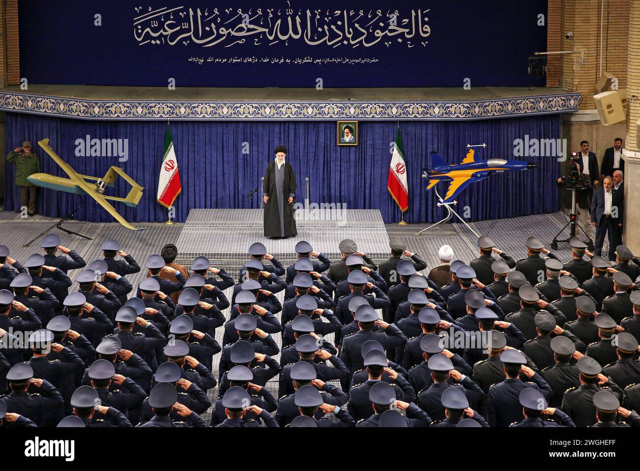 Tehran, Iran. 5th Feb, 2024. Iran's Supreme Leader Ayatollah ALI ...