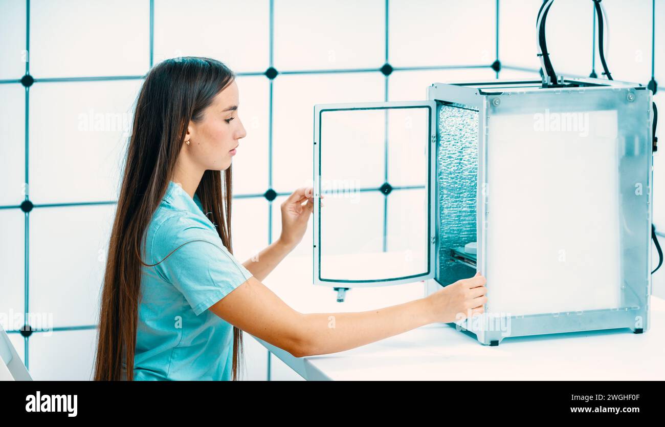 Student colleague printer hi-res stock photography and images - Alamy