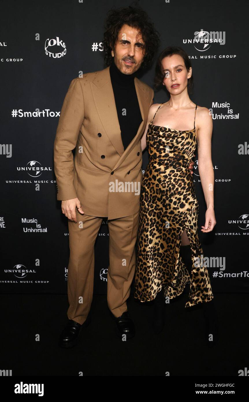 Los Angeles, Ca. 04th Feb, 2024. Stephan Moccio, Jeanne Kietzmann at ...