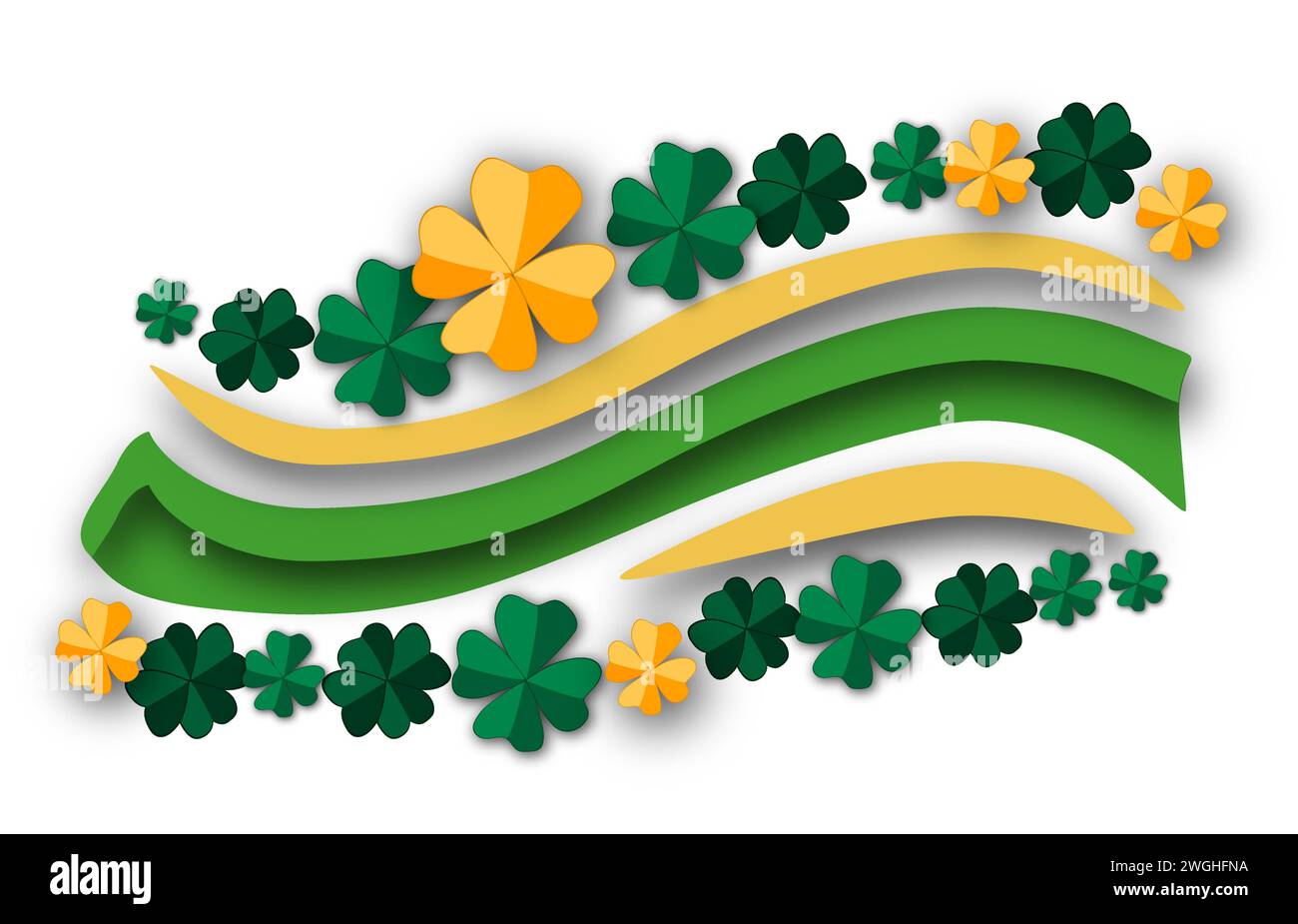 Trefoil clover hi-res stock photography and images - Alamy