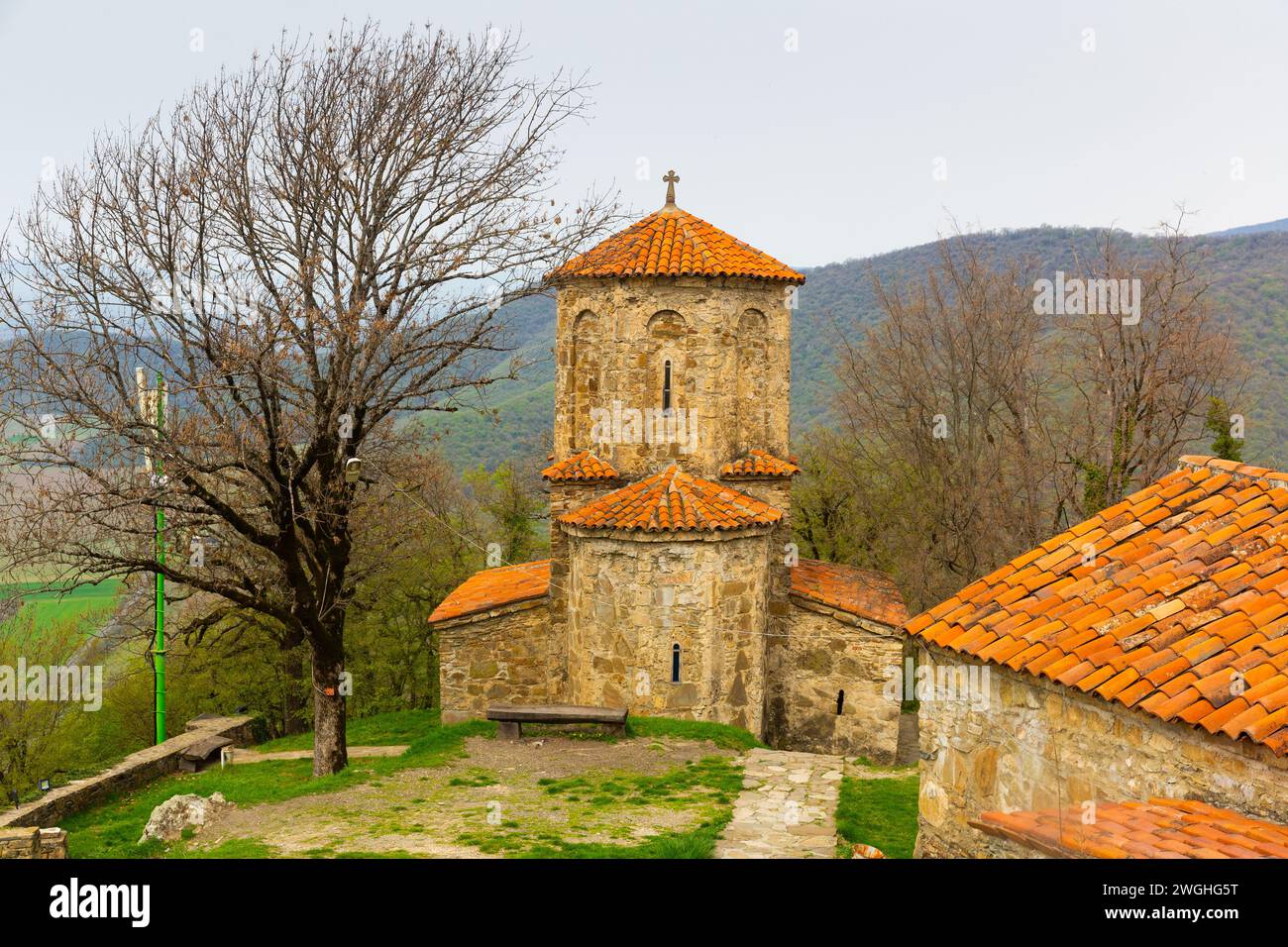 Monastery of the Dormition of the Theotokos in Nekresi. Georgia Stock ...