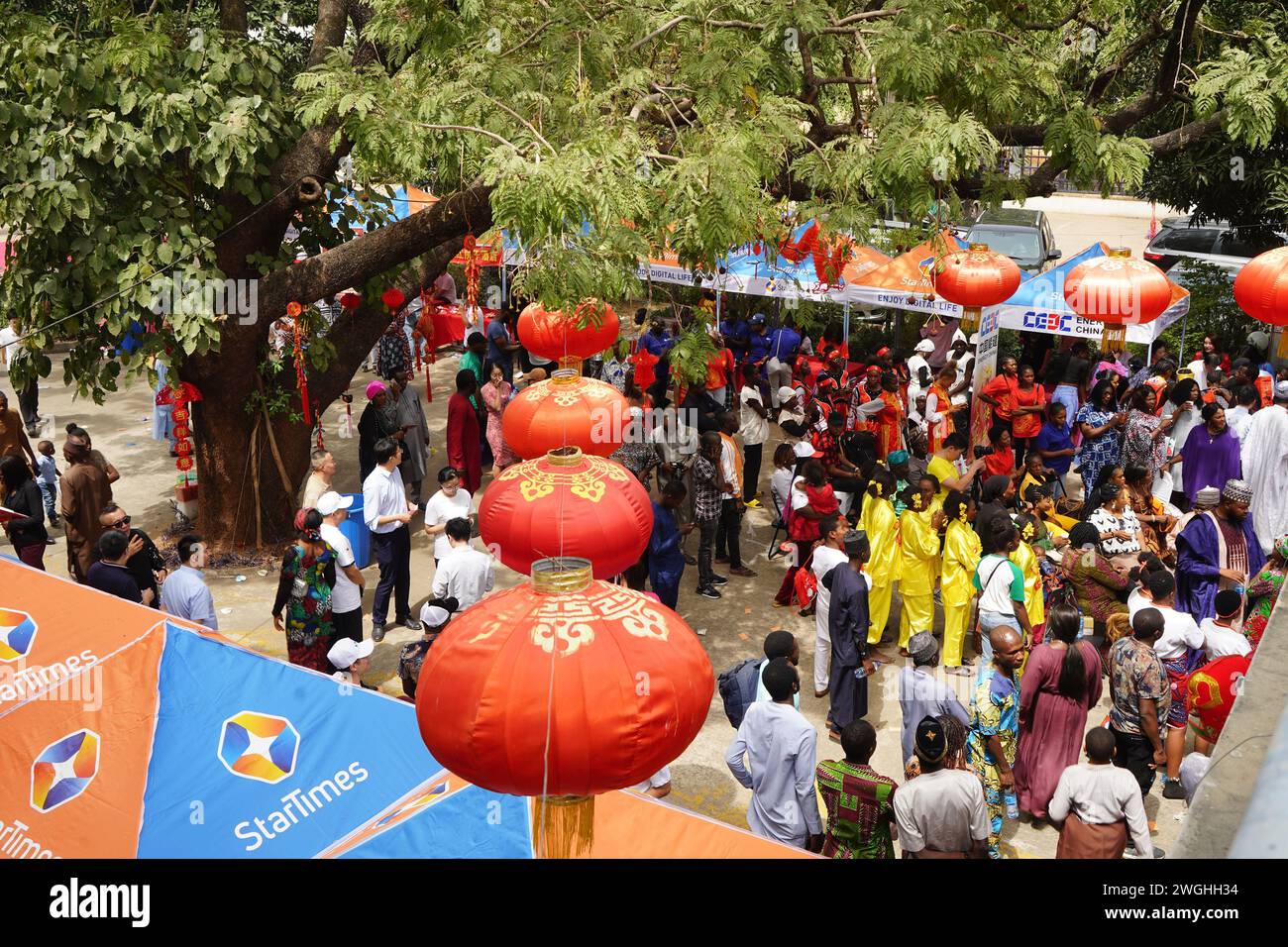 240205 Abuja Feb 5 2024 Xinhua People Visit An Annual