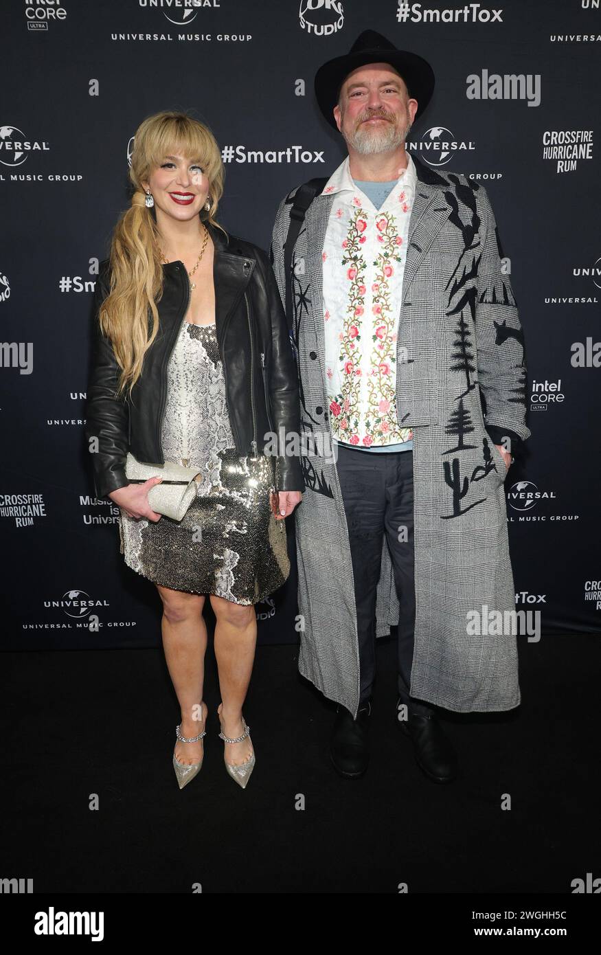 Los Angeles, Ca. 04th Feb, 2024. Ana Cristina Cash, John Carter Cash at ...