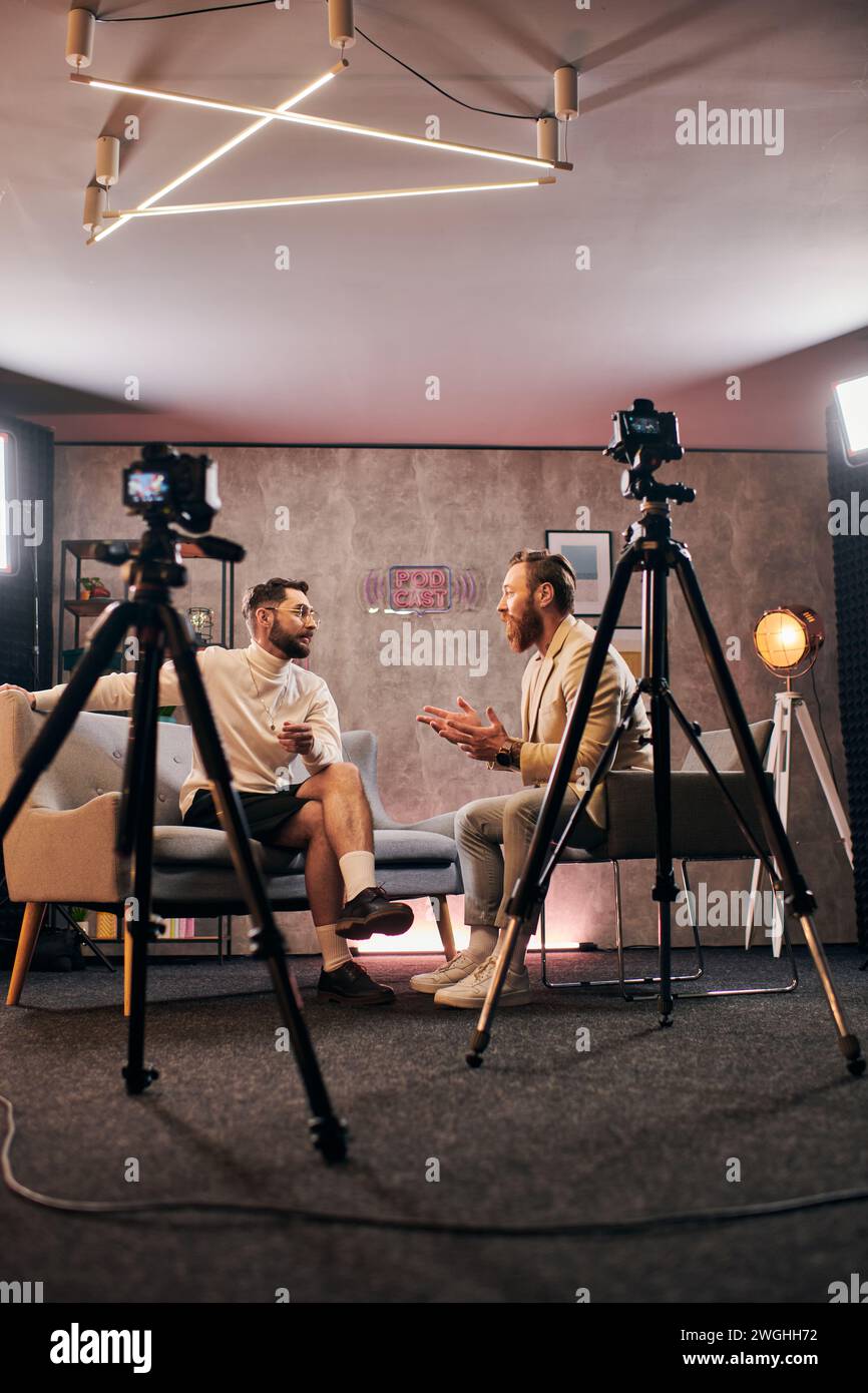 Attractive men with beards hi-res stock photography and images - Alamy