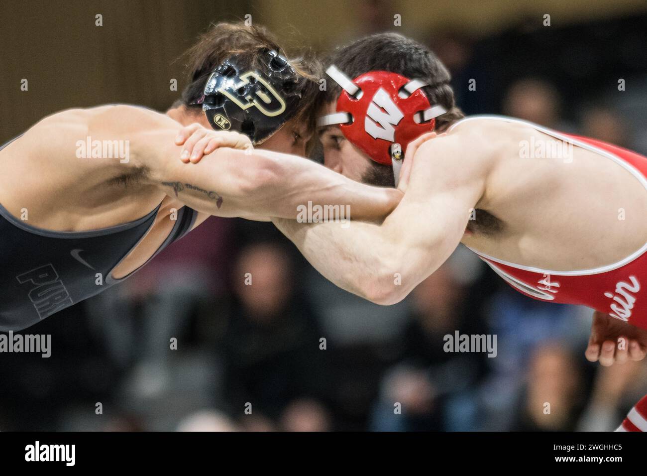 February 4, 2024, West Lafayette, Indiana, USA: during the NCAA menÃ s ...