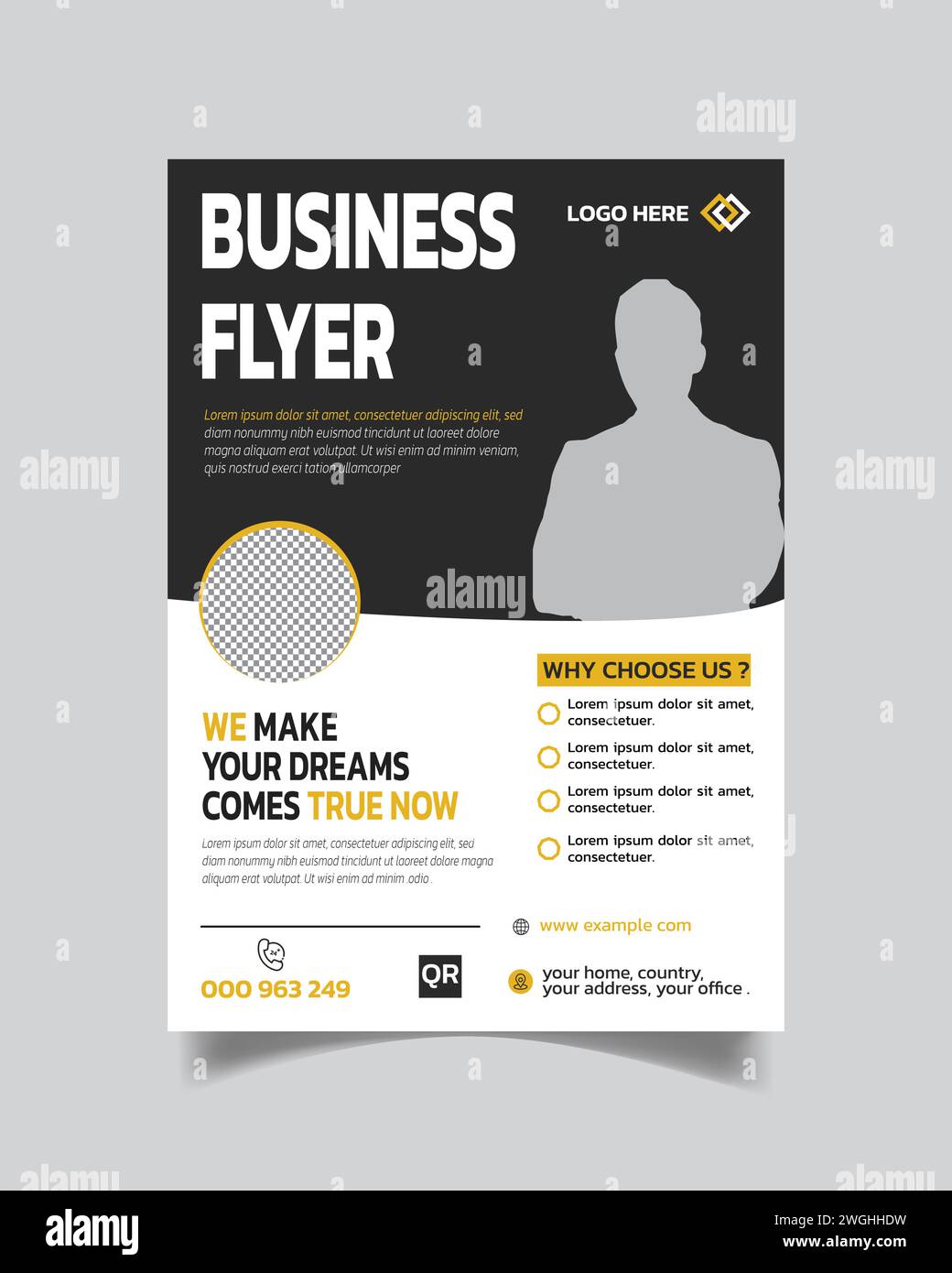 Catchy Modern Business Flyer and Wonderful Business Leaflet Artistic ...