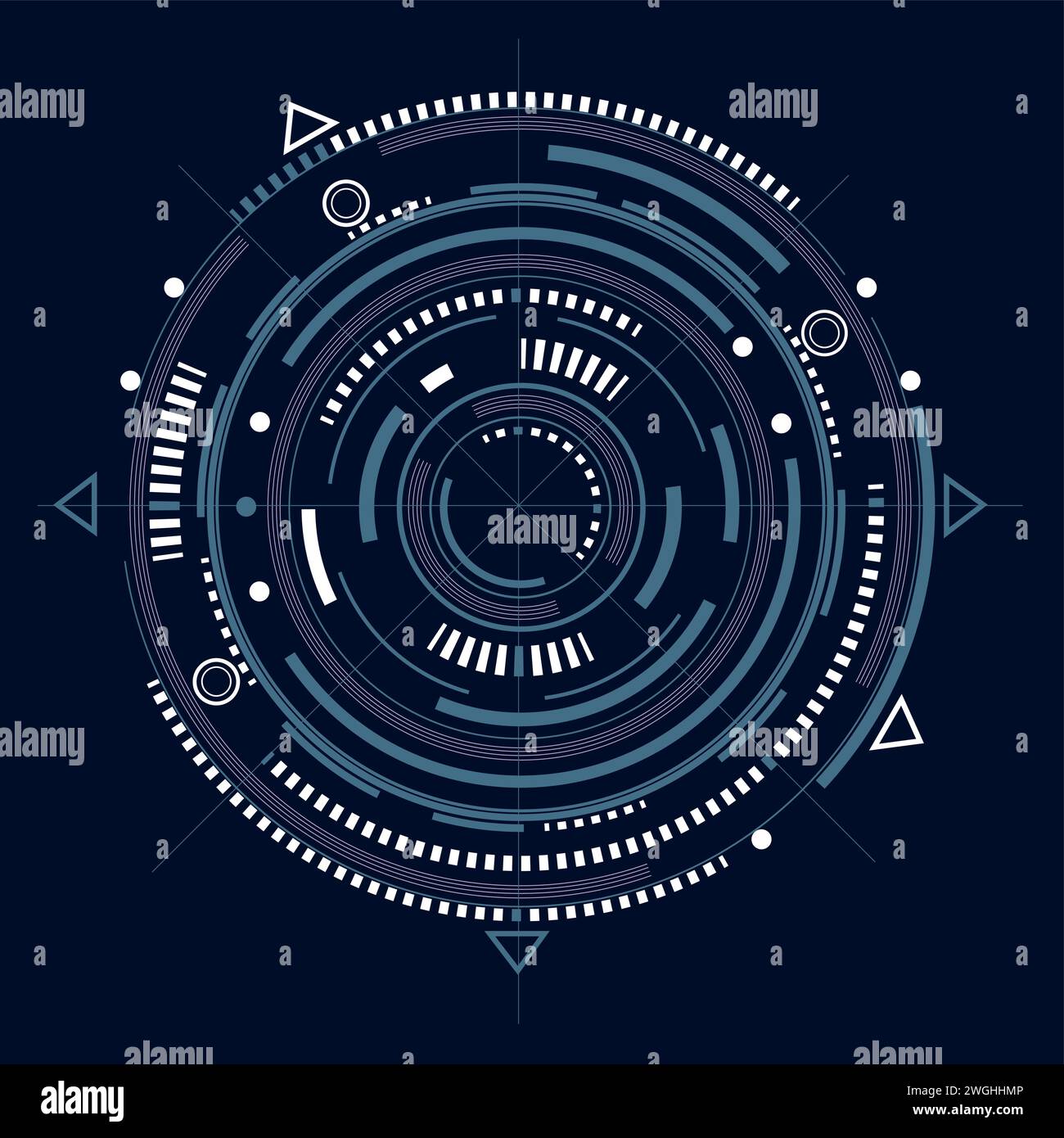 Future technology futuristic cyber Stock Vector Images - Alamy