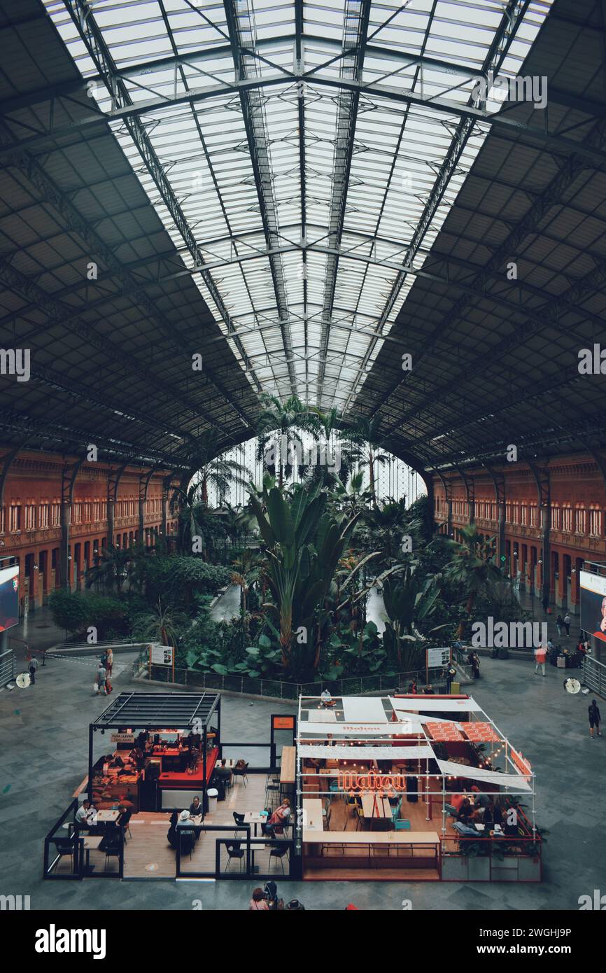 Famous madrid atocha railway hi-res stock photography and images - Alamy