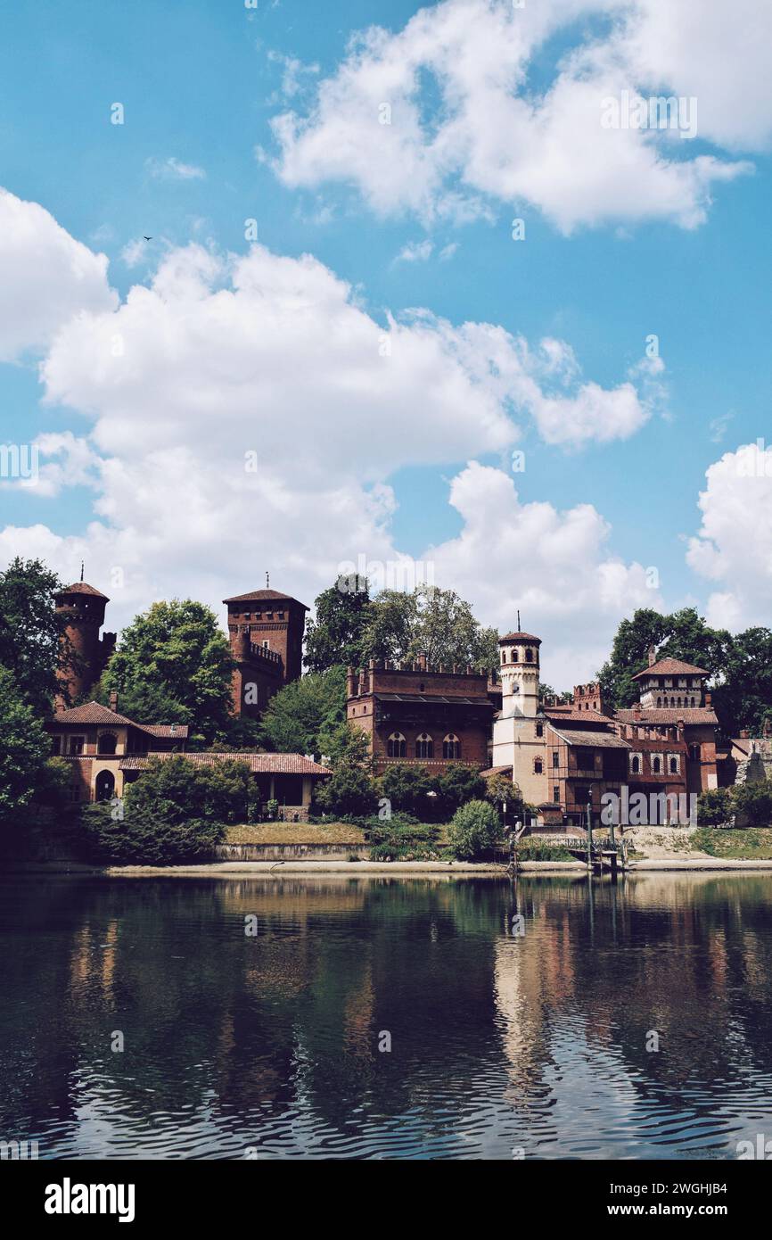Ancient medieval town of Turin in Italy. on May 9, 2022 Stock Photo - Alamy