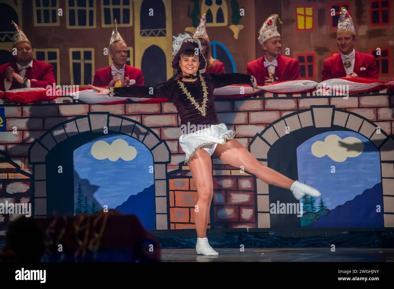 Die Prunksitzung des Karnevalvereins Mr sin nit so am Freitagabend 02. ...