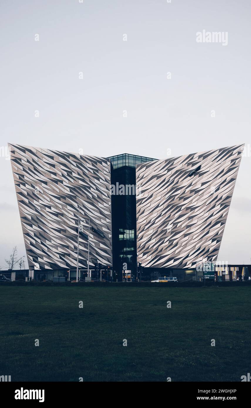 Titanic belfast iconic architecture tourism hi-res stock photography ...