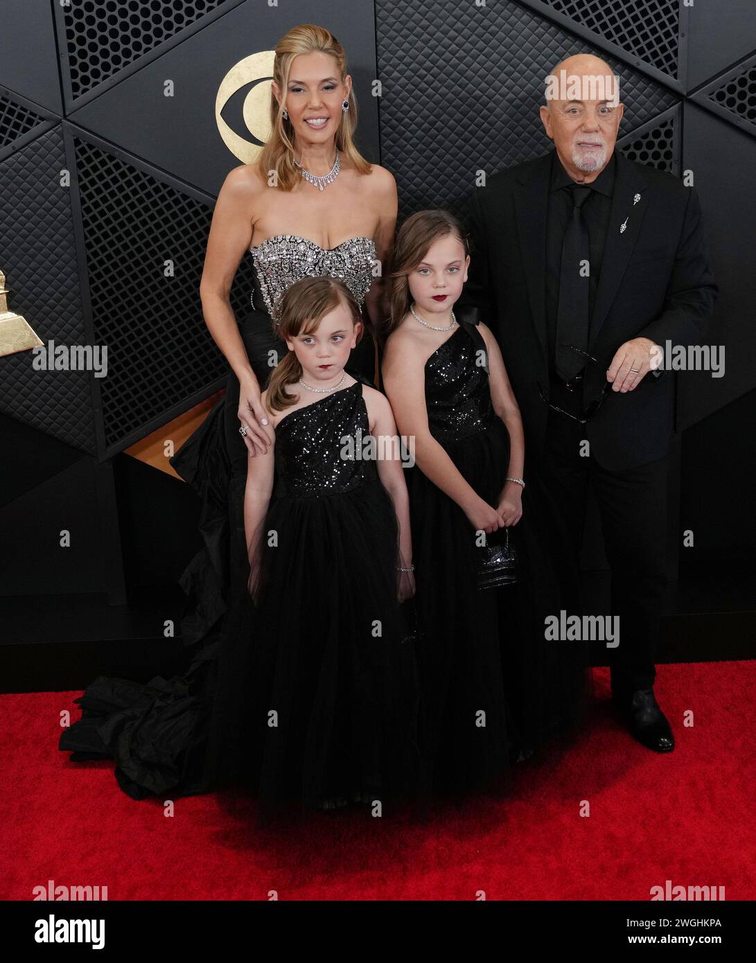 Los Angeles, USA. 04th Feb, 2024. Billy Joel and Family arrives at the ...