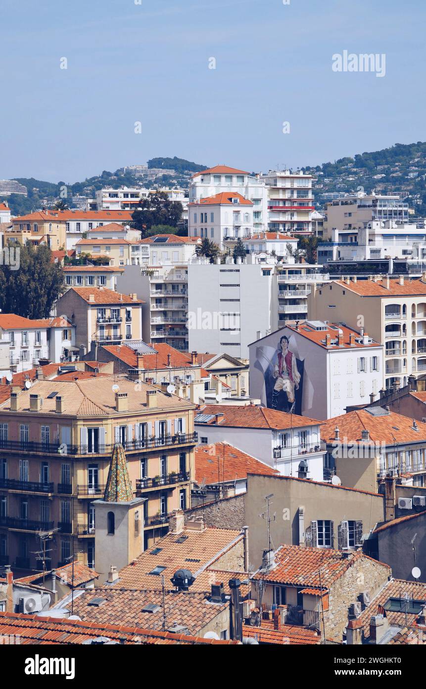 Aerial views cannes city in hi-res stock photography and images - Alamy