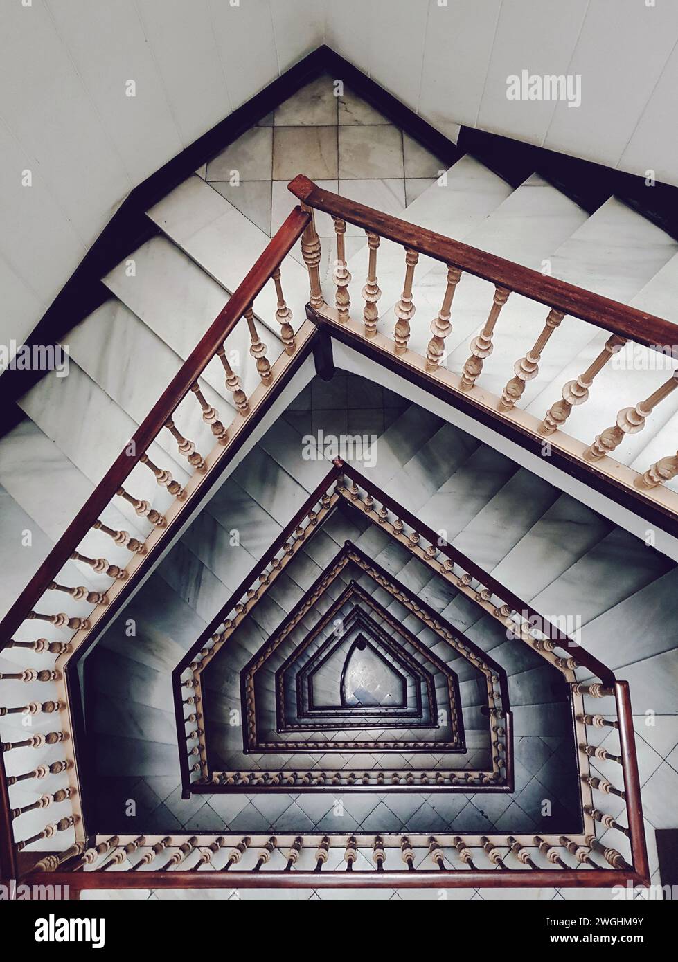 Geometric architecture in barcelona spain hi-res stock photography and ...