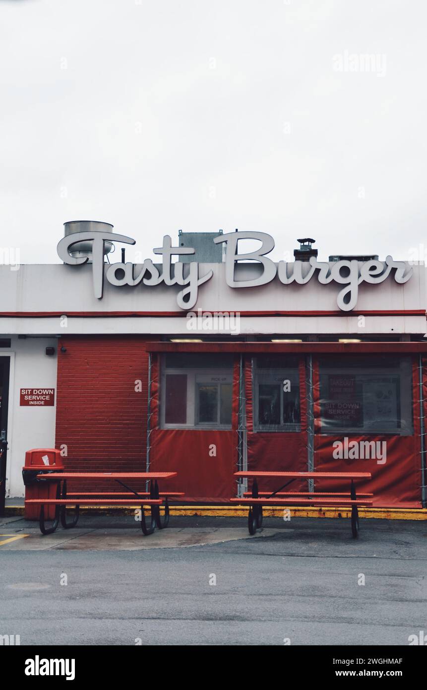 Usa fast food stand hi-res stock photography and images - Alamy