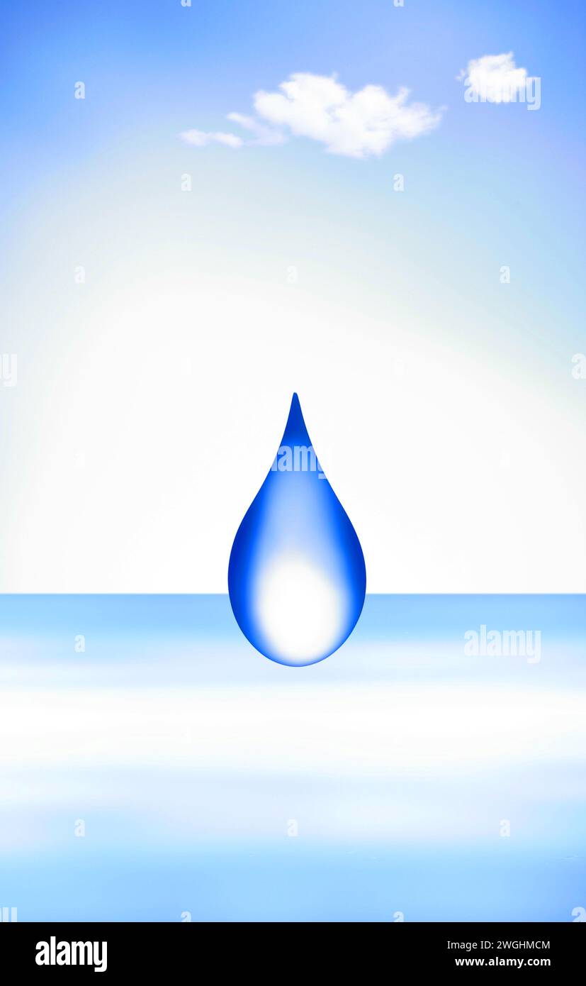 Falling drop hi-res stock photography and images - Alamy