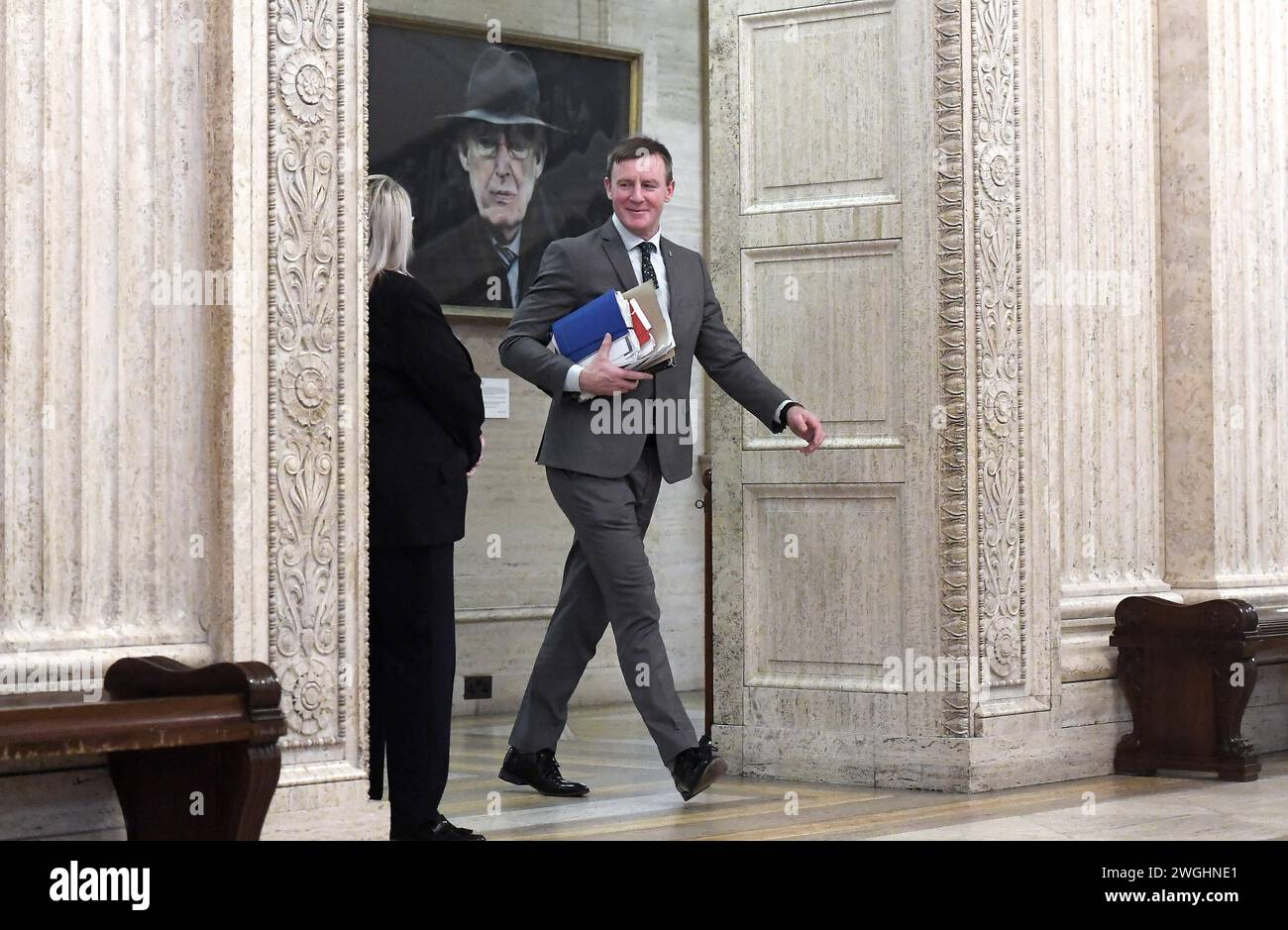 Justin McNulty SDLP MLA at Parliament Buildings, Stormont, Belfast ...