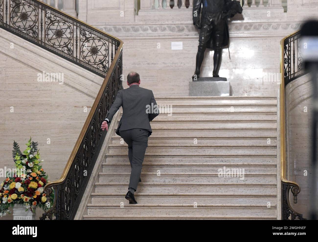 Justin McNulty SDLP MLA at Parliament Buildings, Stormont, Belfast ...