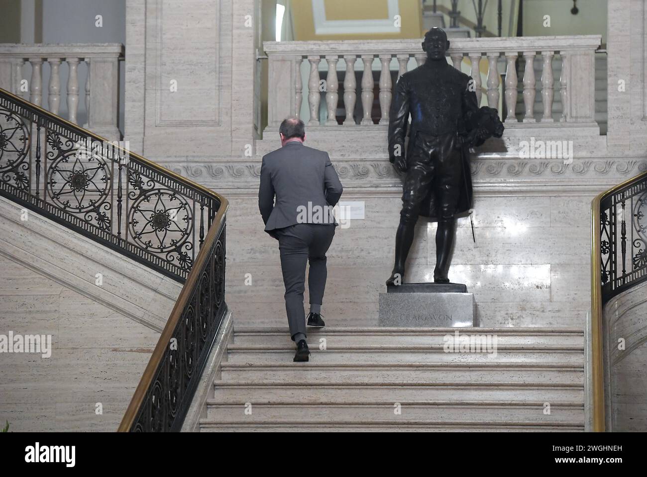 Justin McNulty SDLP MLA at Parliament Buildings, Stormont, Belfast ...