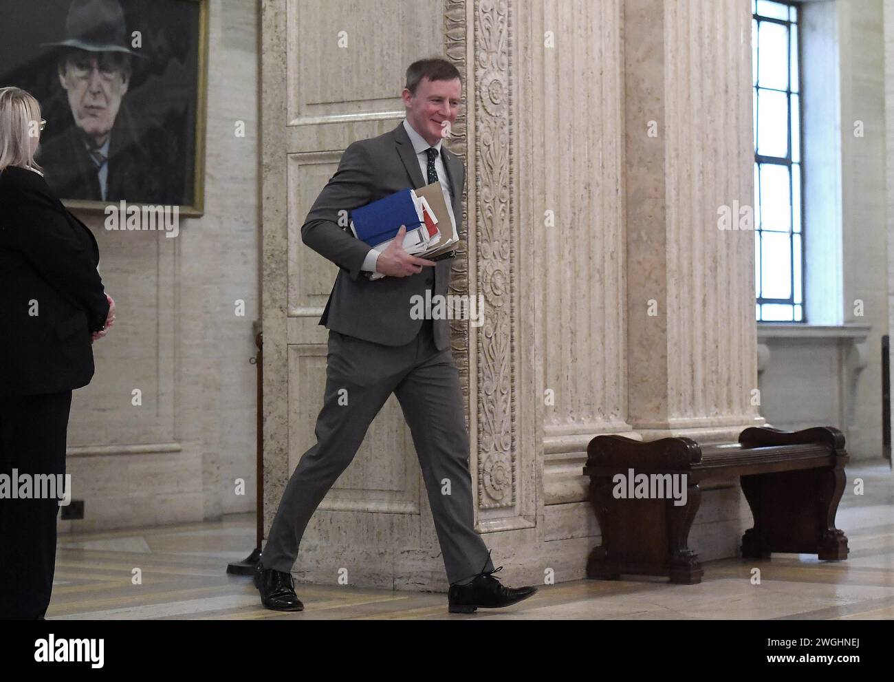 Justin McNulty SDLP MLA at Parliament Buildings, Stormont, Belfast ...