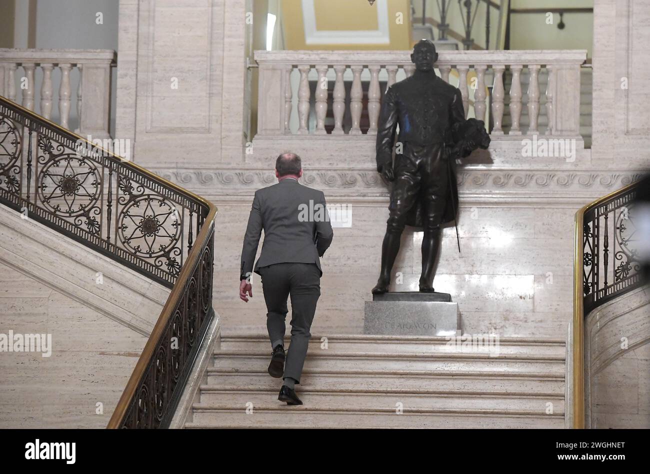 Justin McNulty SDLP MLA at Parliament Buildings, Stormont, Belfast ...