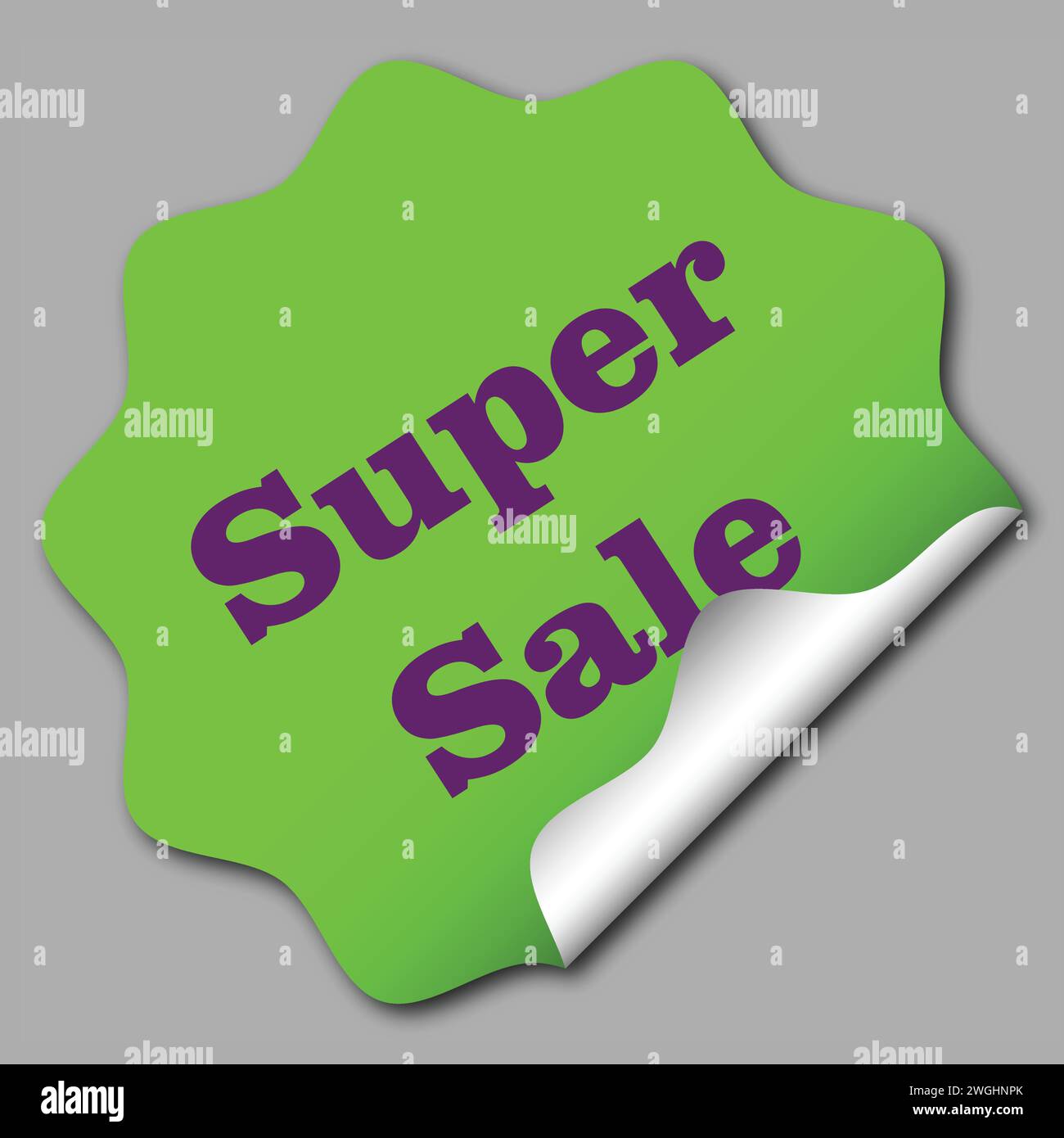 Offer sticker hi-res stock photography and images - Alamy
