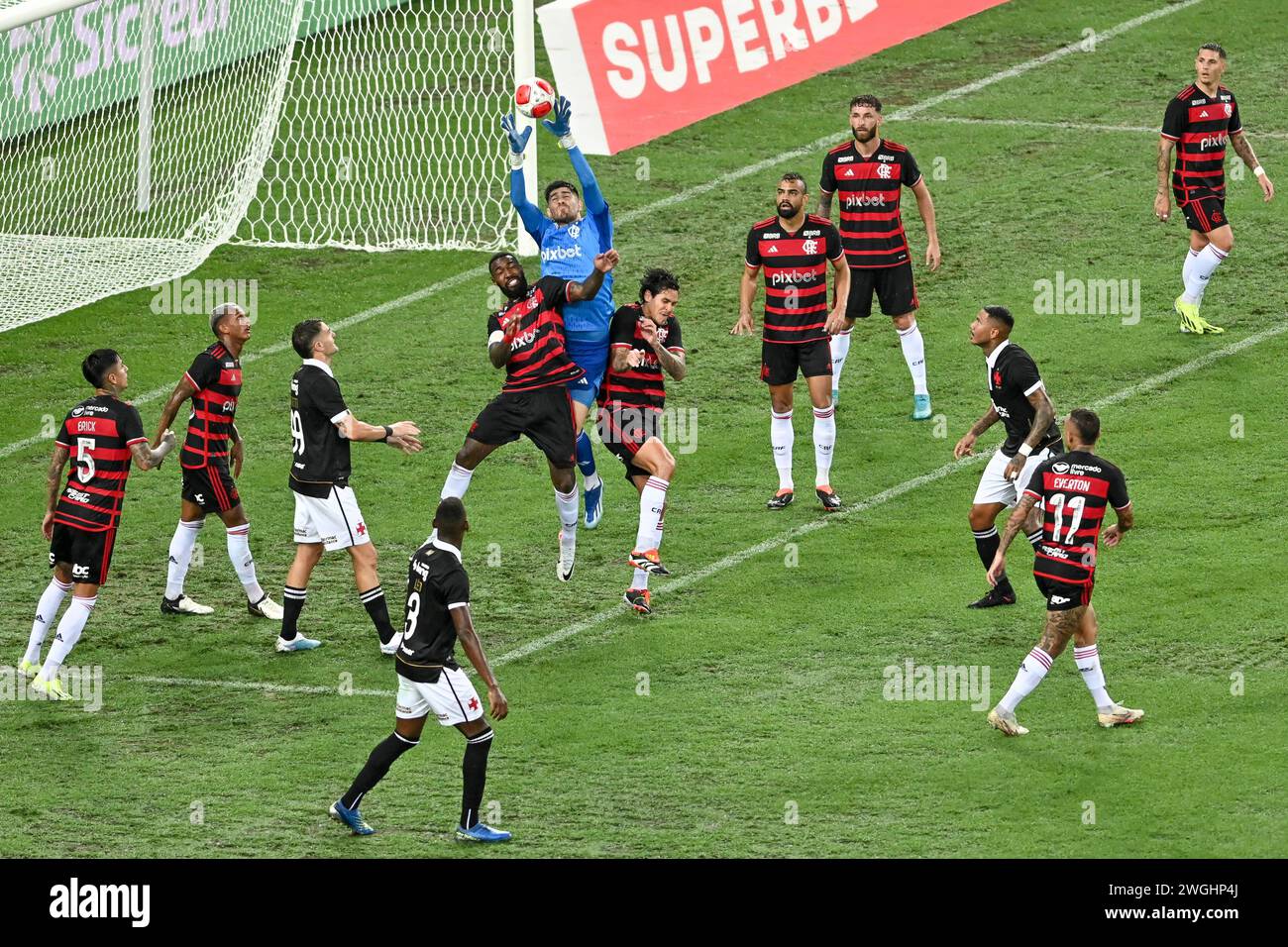 Rio, Brazil - February 04, 2024, Rossi player in match between Vasco vs ...