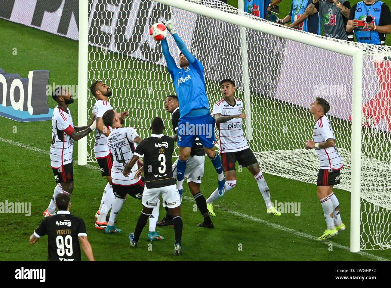 Rio, Brazil - February 04, 2024, Rossi player in match between Vasco vs ...