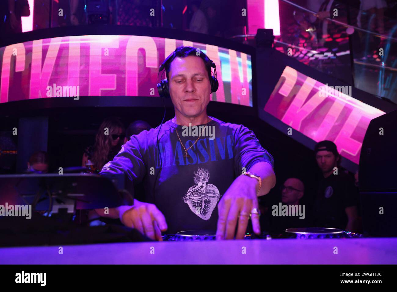 Heidi Klum, Karolina Kurkova and Tiesto spotted at LIV Featuring ...