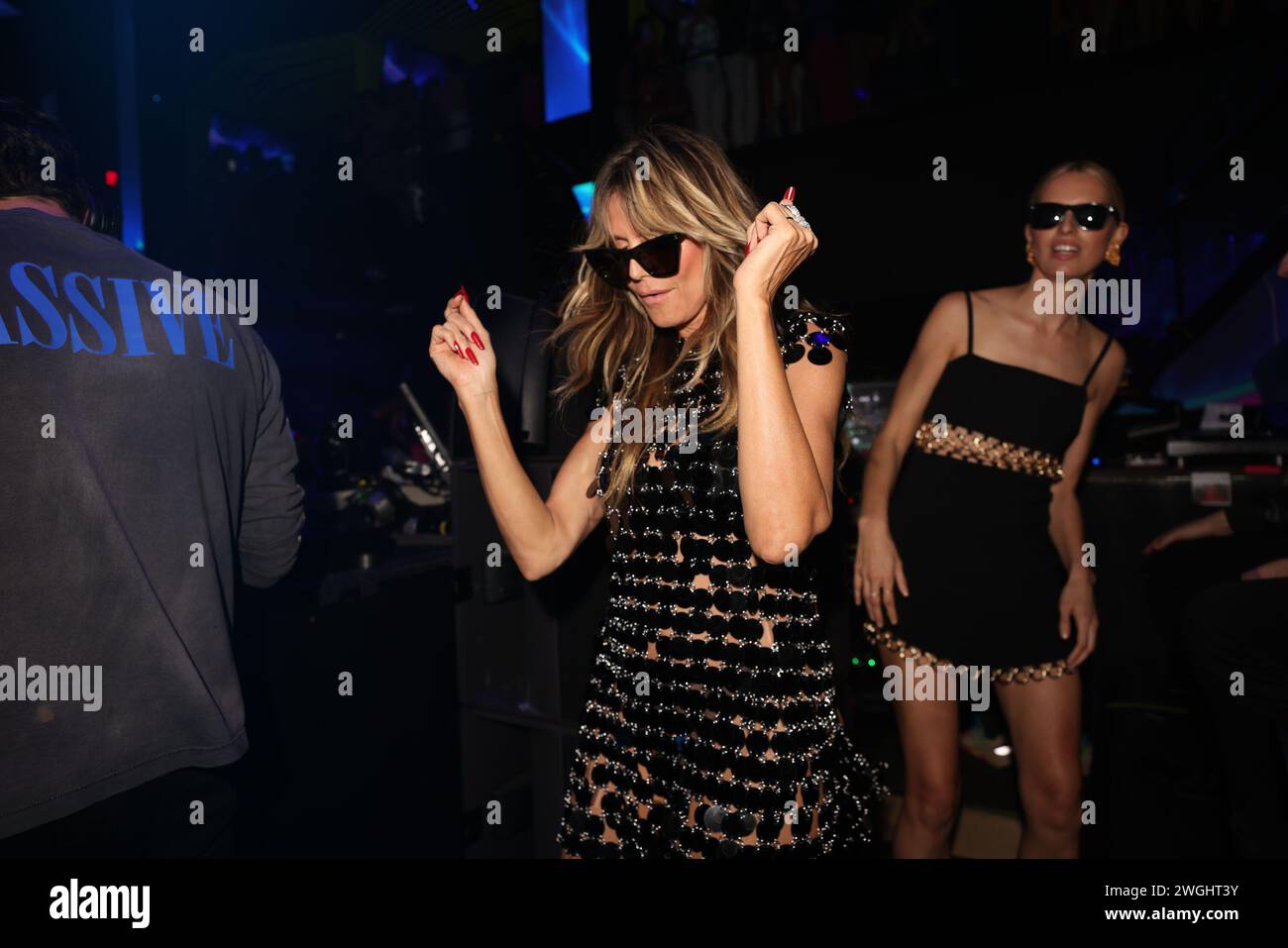 Heidi Klum, Karolina Kurkova and Tiesto spotted at LIV Featuring: Heidi ...