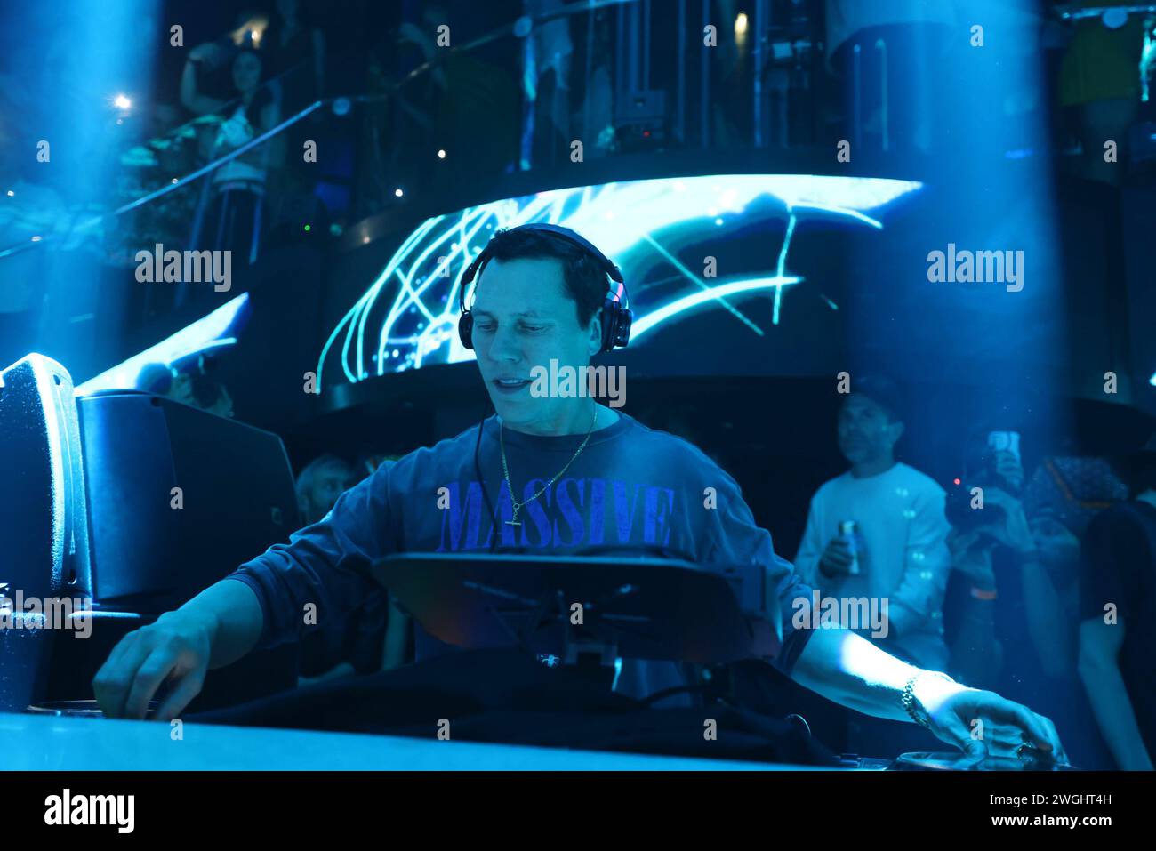 Heidi Klum, Karolina Kurkova and Tiesto spotted at LIV Featuring ...