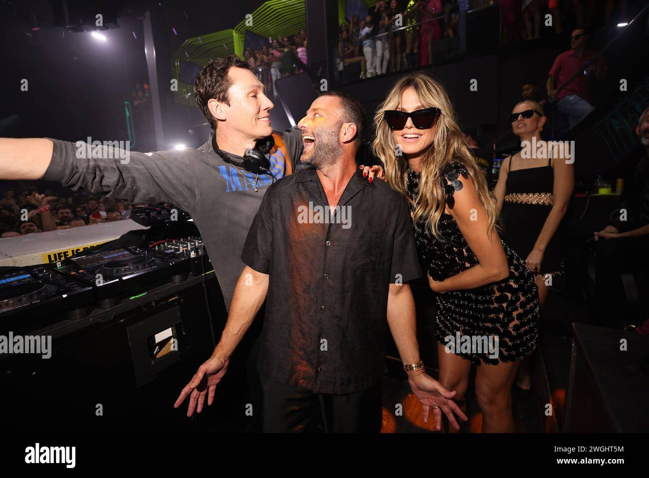 Heidi Klum, Karolina Kurkova and Tiesto spotted at LIV Featuring ...