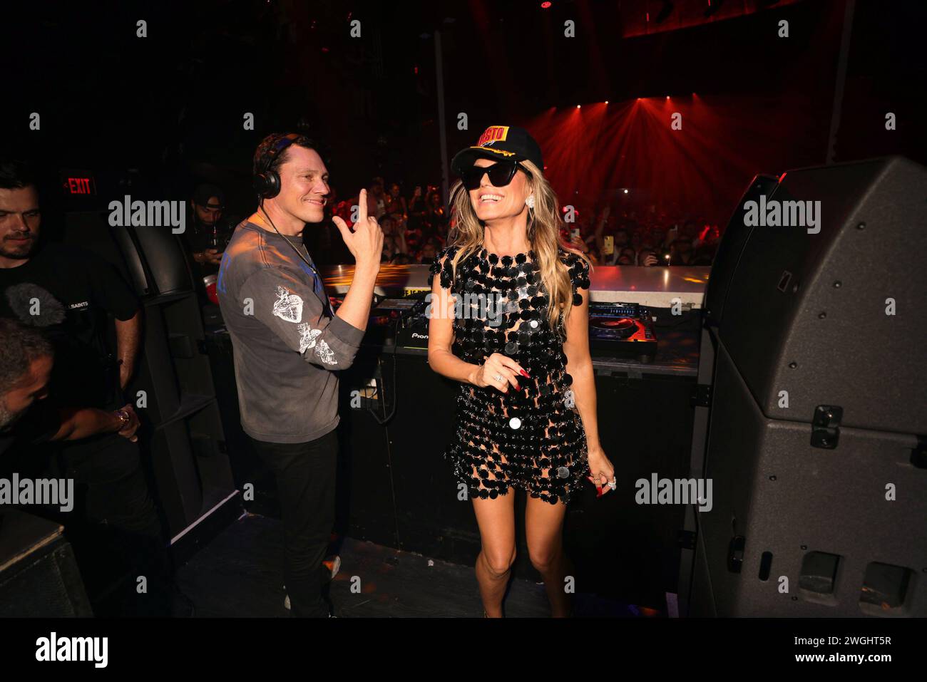 Heidi Klum, Karolina Kurkova and Tiesto spotted at LIV Featuring ...