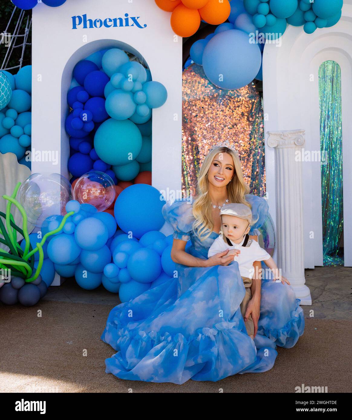 Paris Hilton and Carter Reum celebrate their son Phoenix's first ...