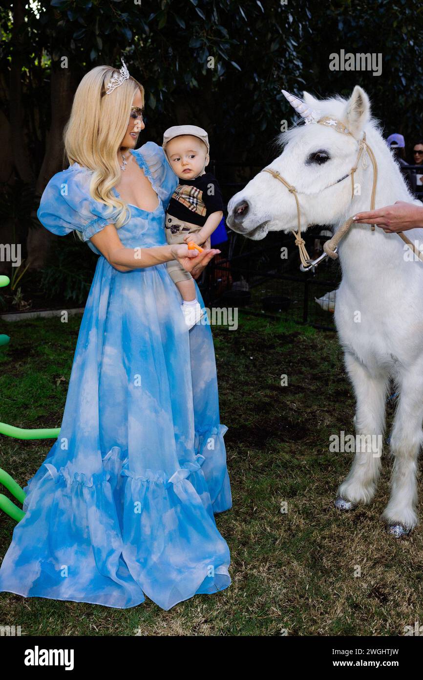 Paris Hilton and Carter Reum celebrate their son Phoenix's first ...