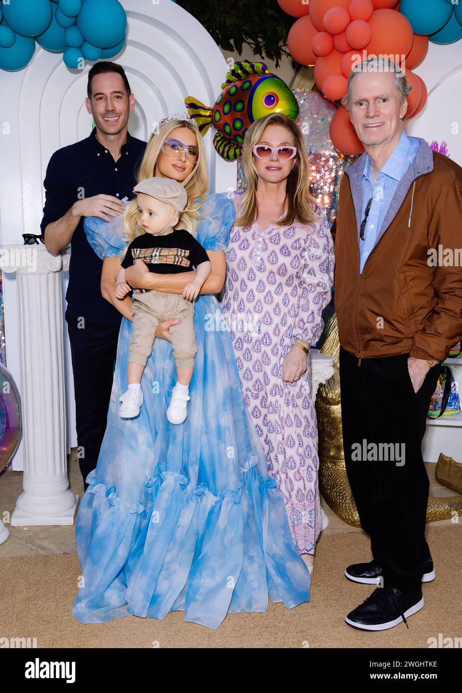 Paris Hilton and Carter Reum celebrate their son Phoenix's first ...
