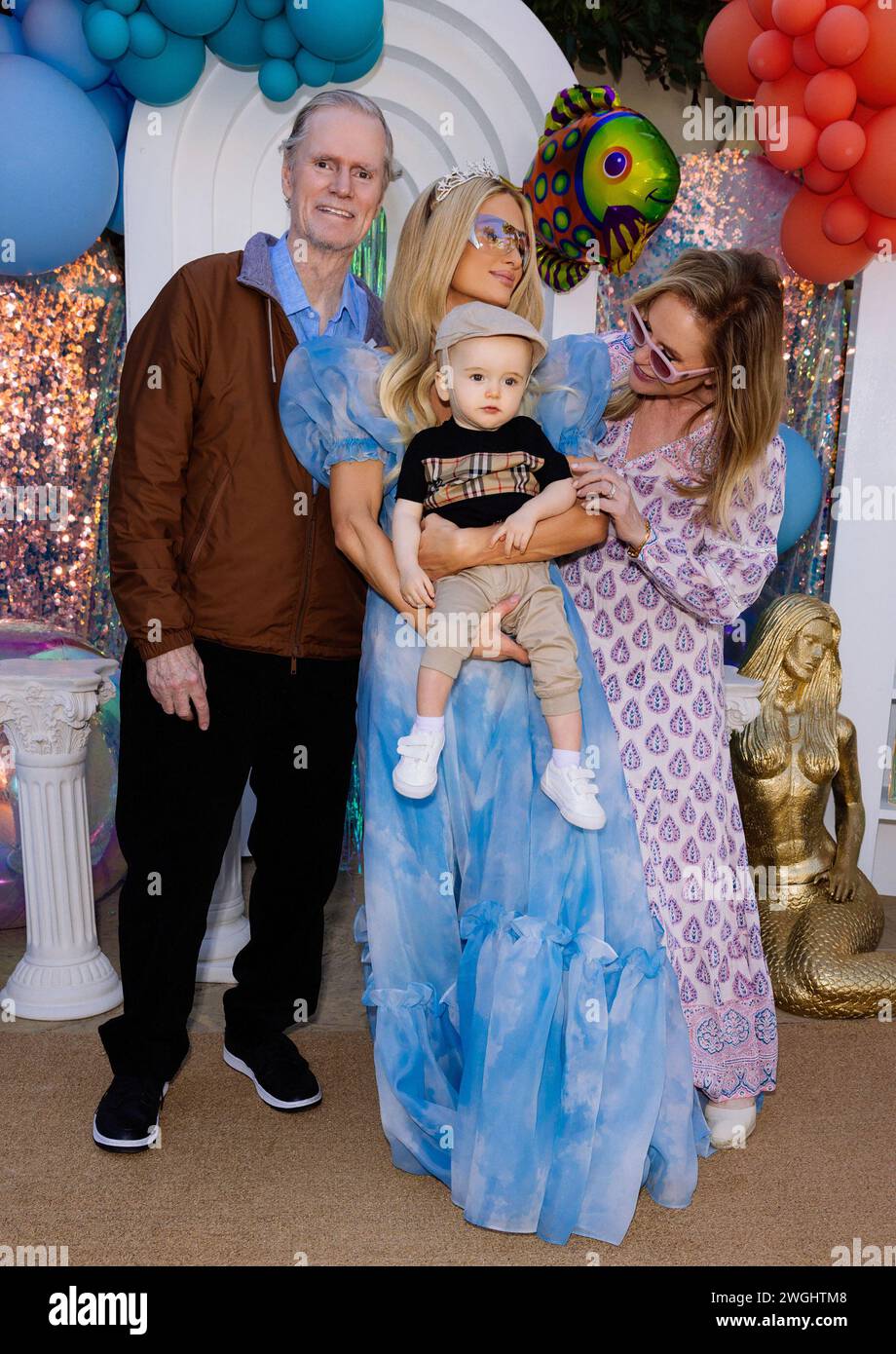 Paris Hilton and Carter Reum celebrate their son Phoenix's first ...