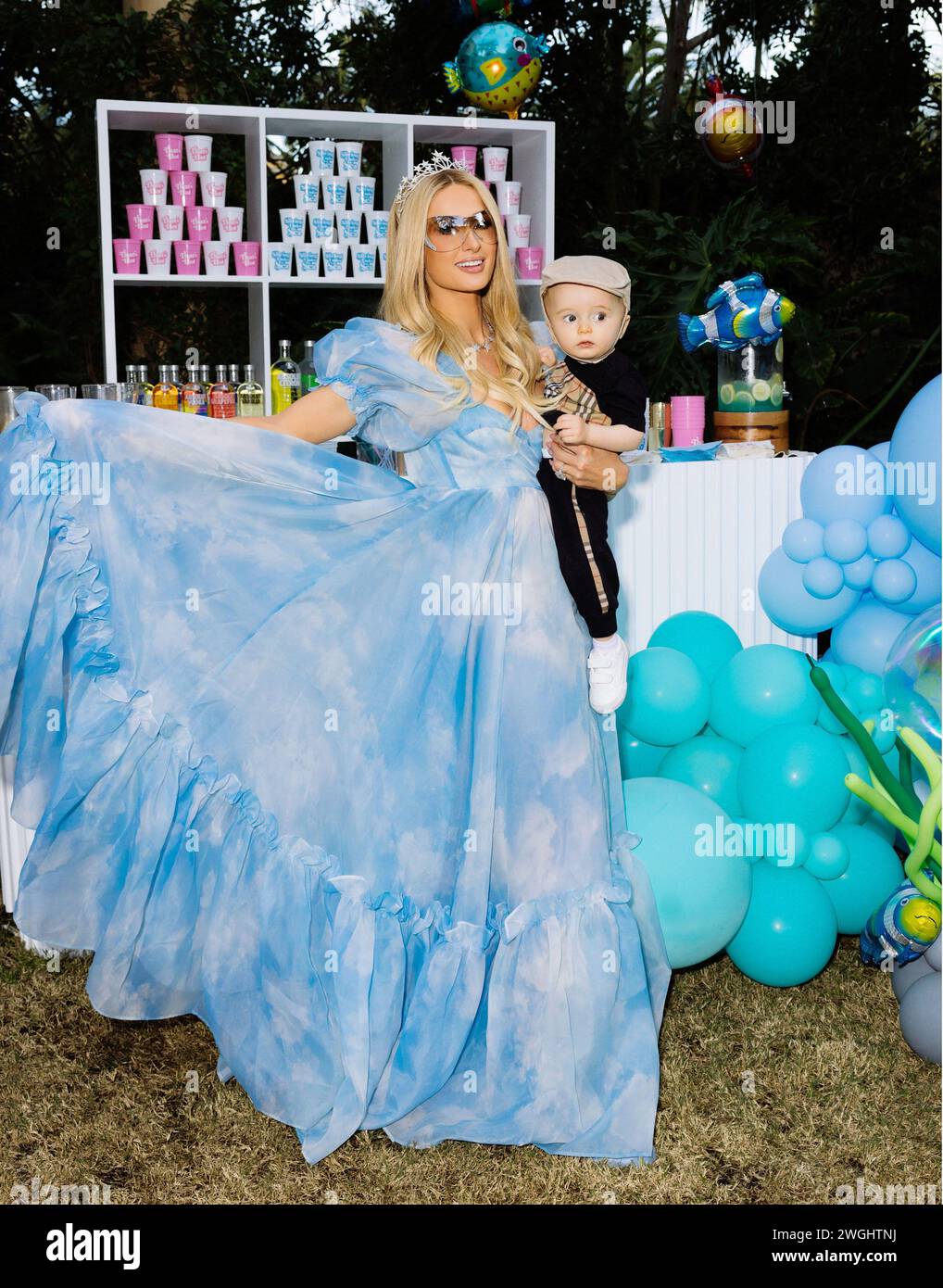 Paris Hilton and Carter Reum celebrate their son Phoenix's first ...