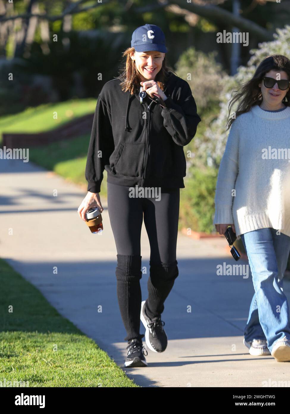 Jennifer Garner picks up son Samuel Affleck from school. Featuring ...
